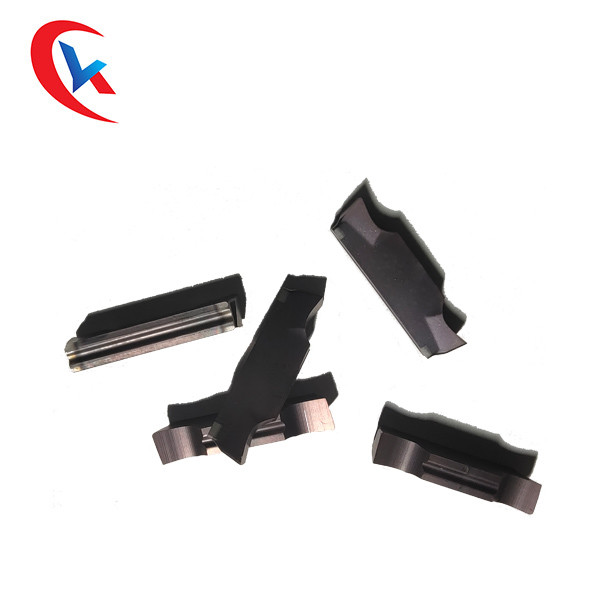 CNC Grooving Tungsten Carbide Inserts HRA 93 MGGN400-Q-7 Coated Carbide ...